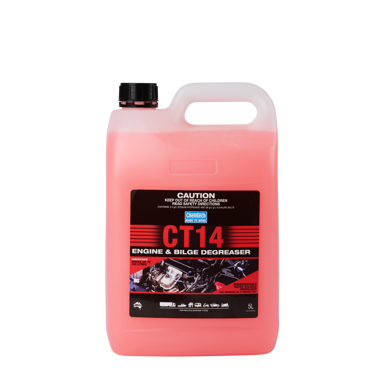 Chemtech - opt for our degreaser for a rapid, safe and effective cleaning solution.
