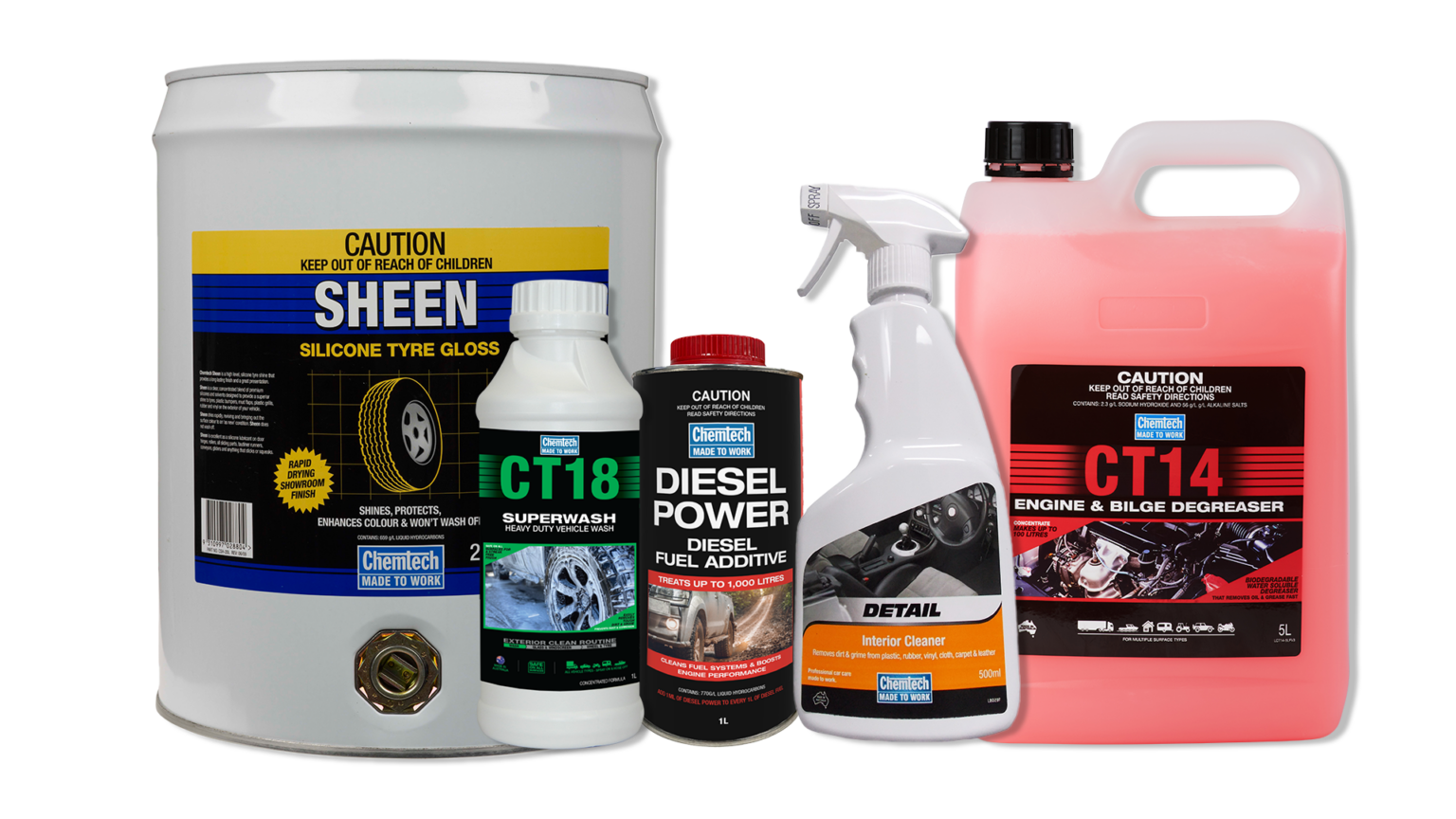 Chemtech - Australian Made Vehicle Washes and Cleaning Products